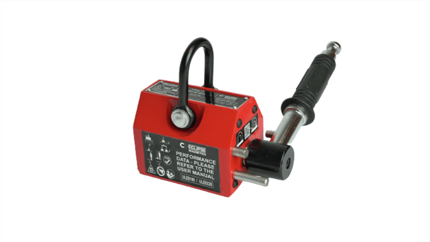 Eclipse Manual 75mm 100 kg Lifting Magnet, ULE0100 | RS