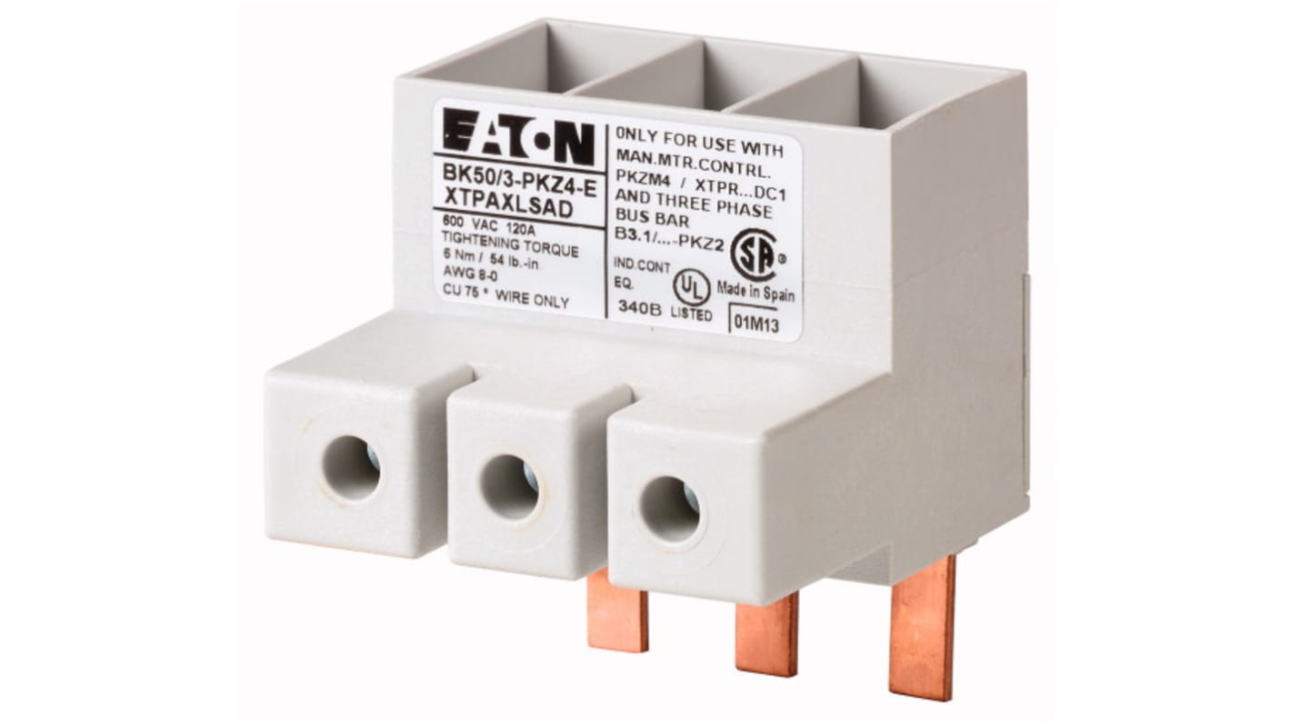 272165 BK50/3-PKZ4-E | Eaton Moeller Extension Terminal for use with ...