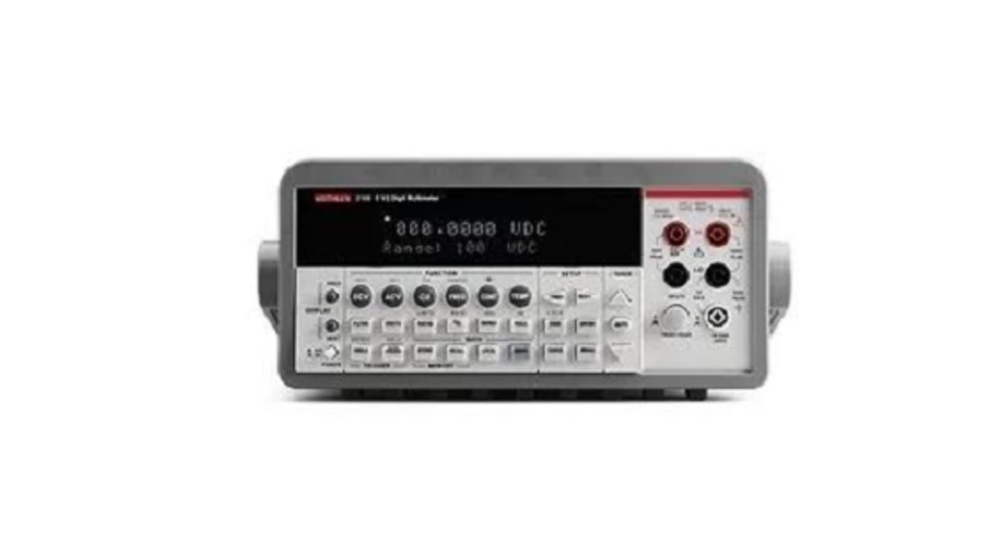 2100/220 Bench Digital Multimeter, True RMS, 3A ac Max, 3A dc Max, 750V ...