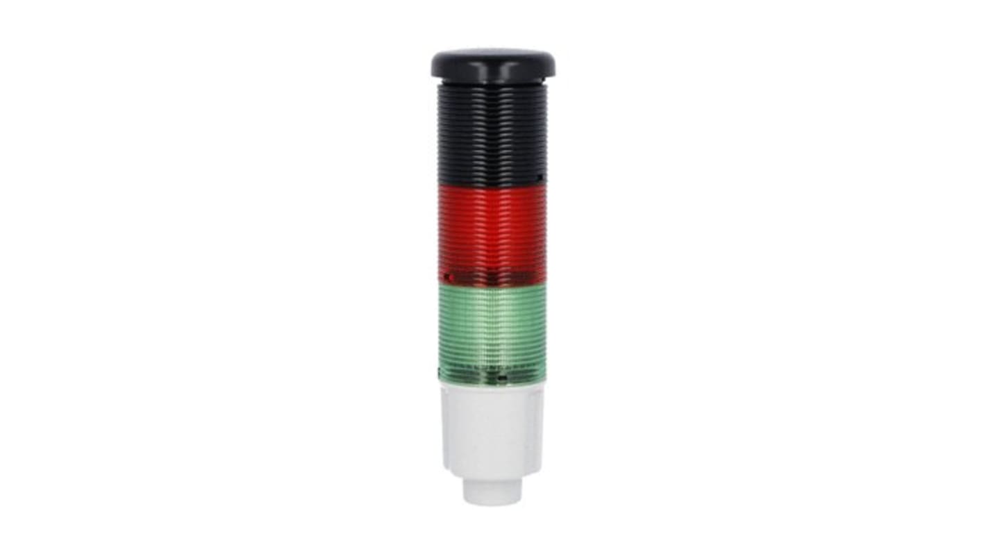 8LT4K03BG | Colonnes lumineuses pré-configurées à LED, Vert, Rouge avec ...