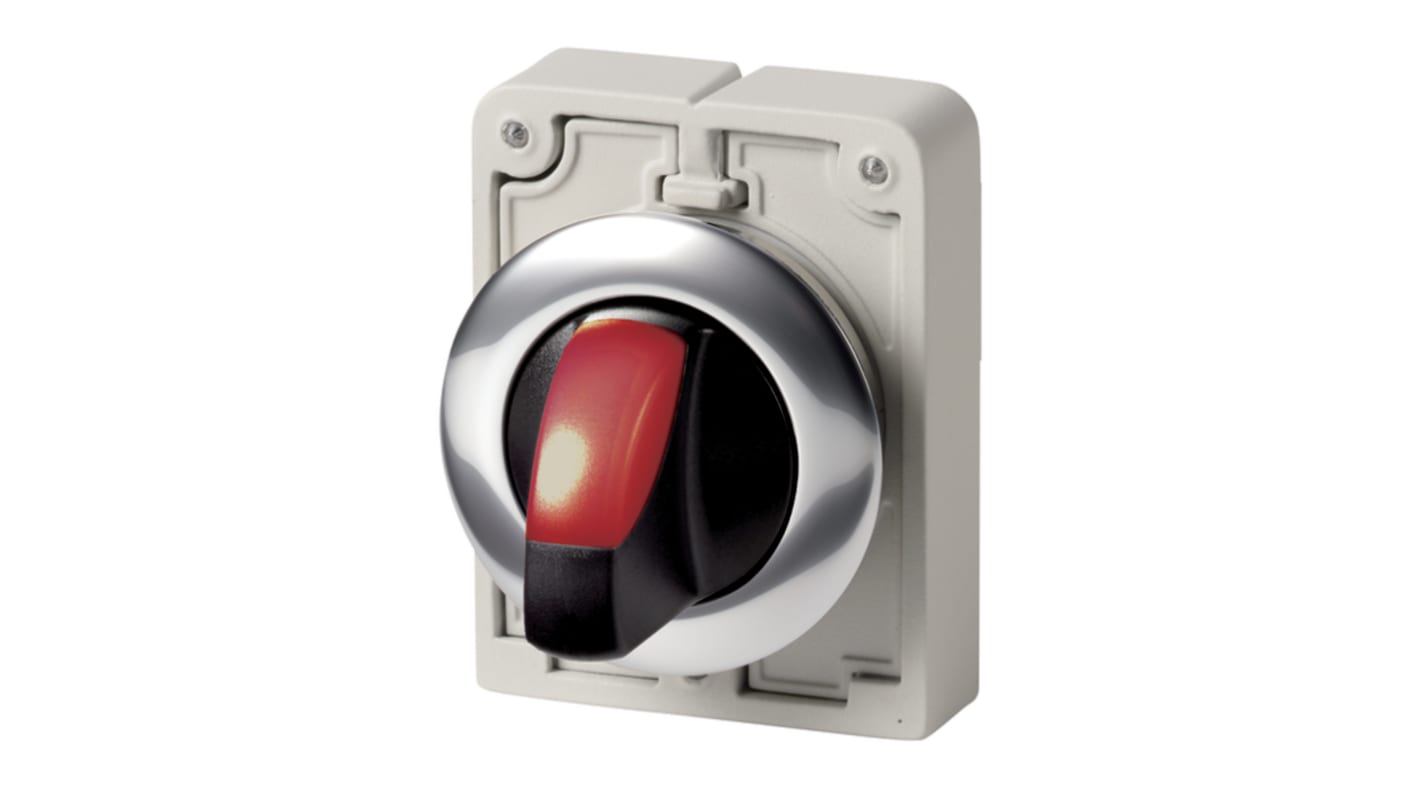 187122 M30C-FWLK-R | Eaton Toggle Selector Switch - 30mm Cutout ...