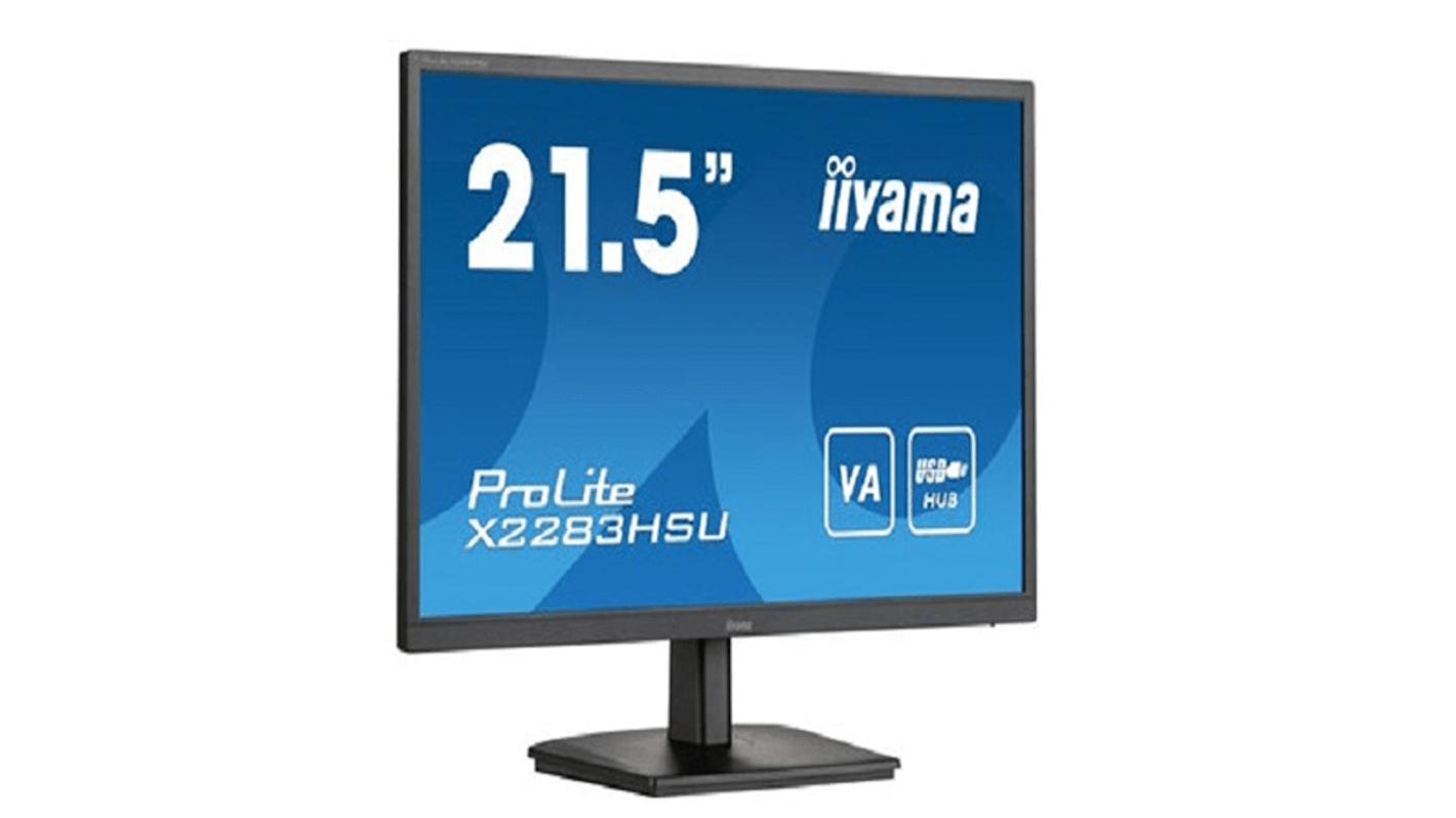 iiyama PROLITE X2283HSU-B1 22in LED Monitor, 1920 x 1080 | RS
