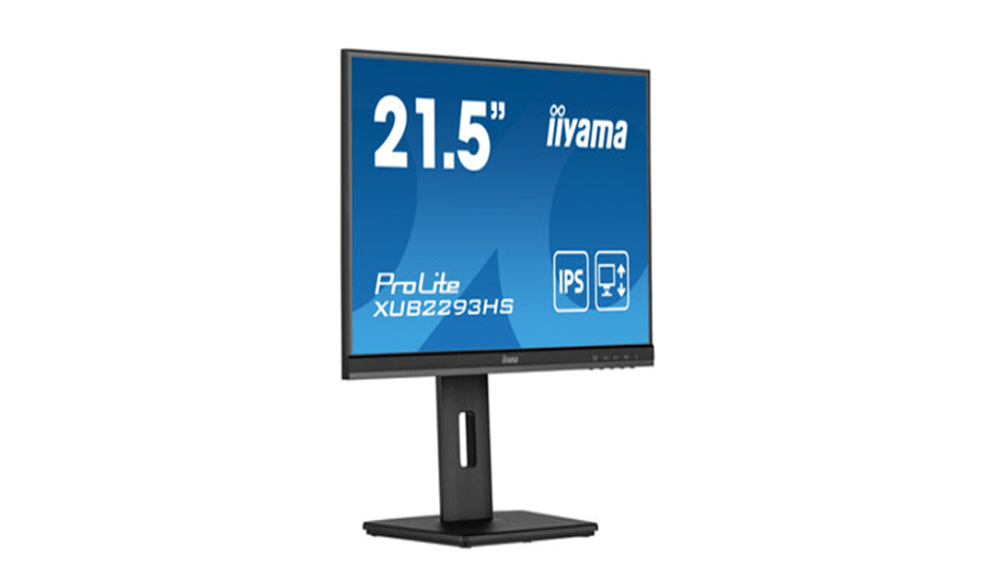 iiyama PROLITE XUB2293HS-B5 22in LED Monitor, 1920 x 1080 | RS