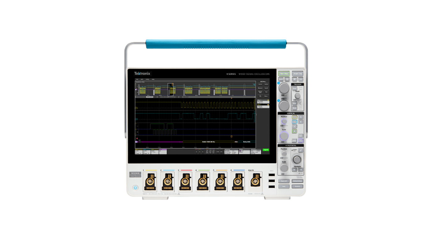 MSO46B 4-BW-1500 | Tektronix MSO46B Series Analogue, Digital Bench Mixed Signal Oscilloscope, 6 ...