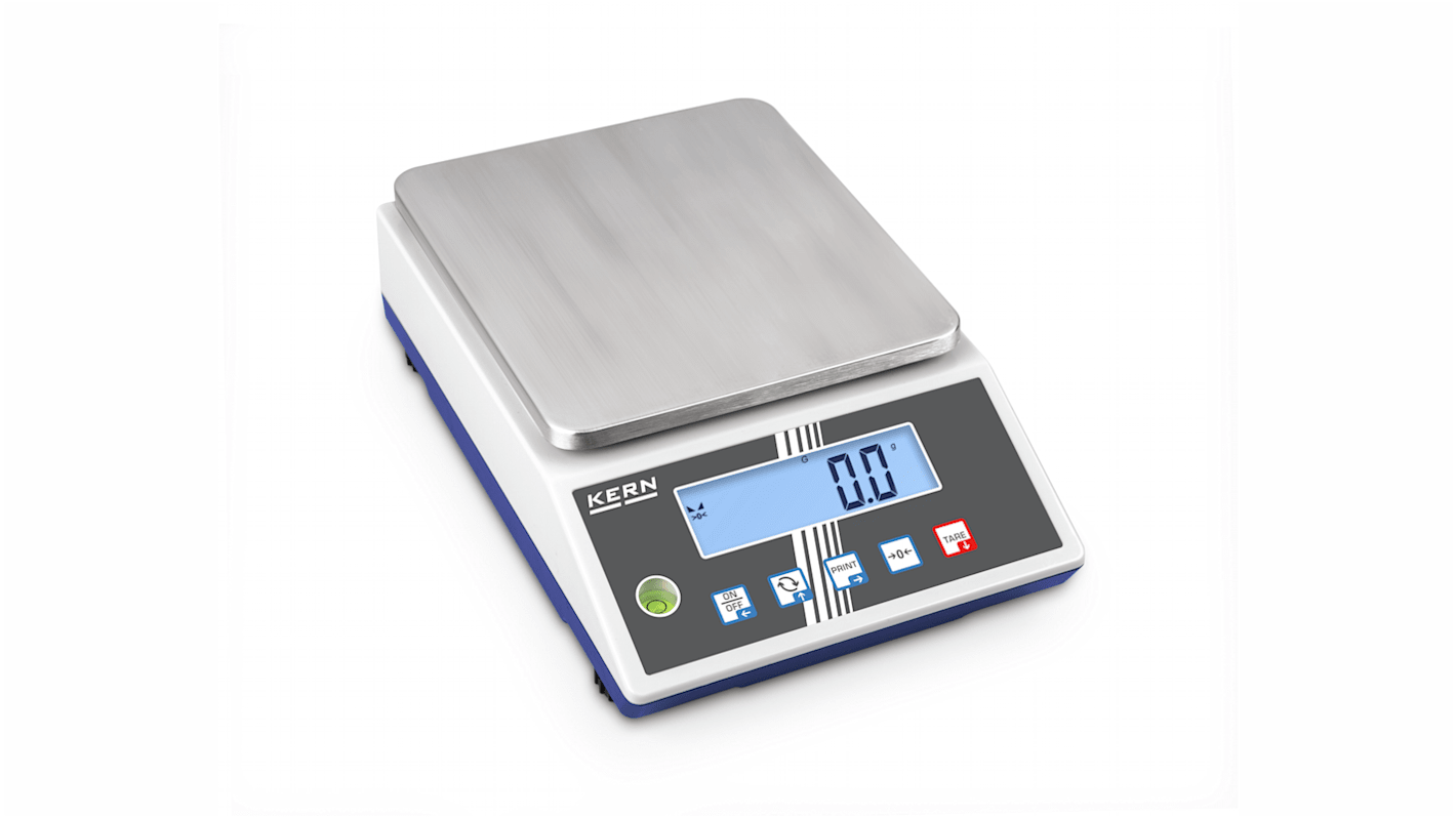 Kern PCB 6000-1-2023e Precision Balance Weighing Scale, 6kg Weight ...