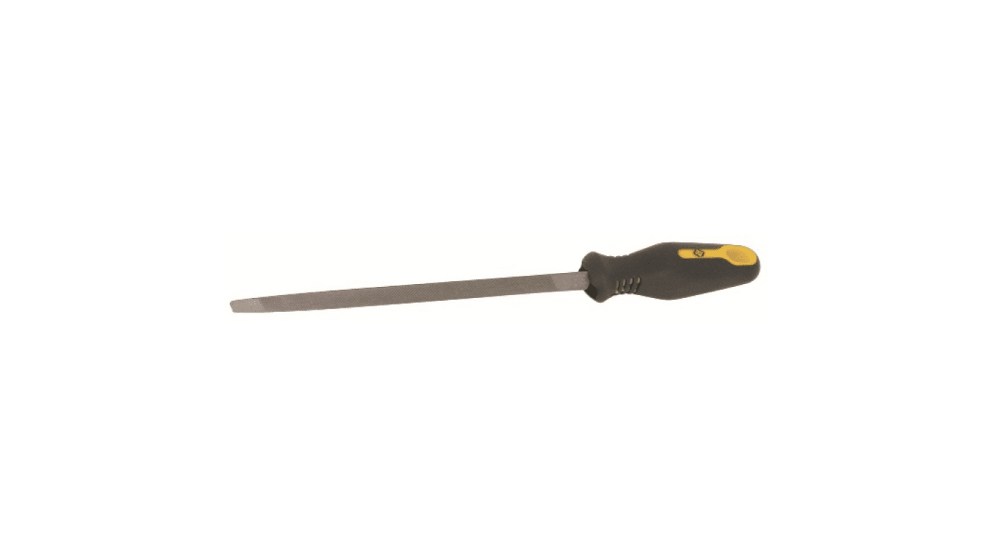 T0073 6 | CK 125mm, Three Square Engineers File With Soft-Grip Handle | RS