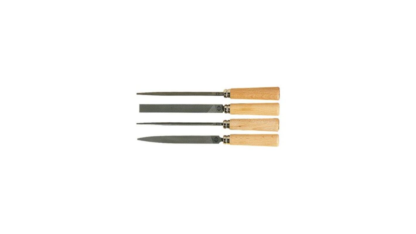 T0119 | CK 160mm, Second Cut, Flat, Round, Triangular Engineers File ...