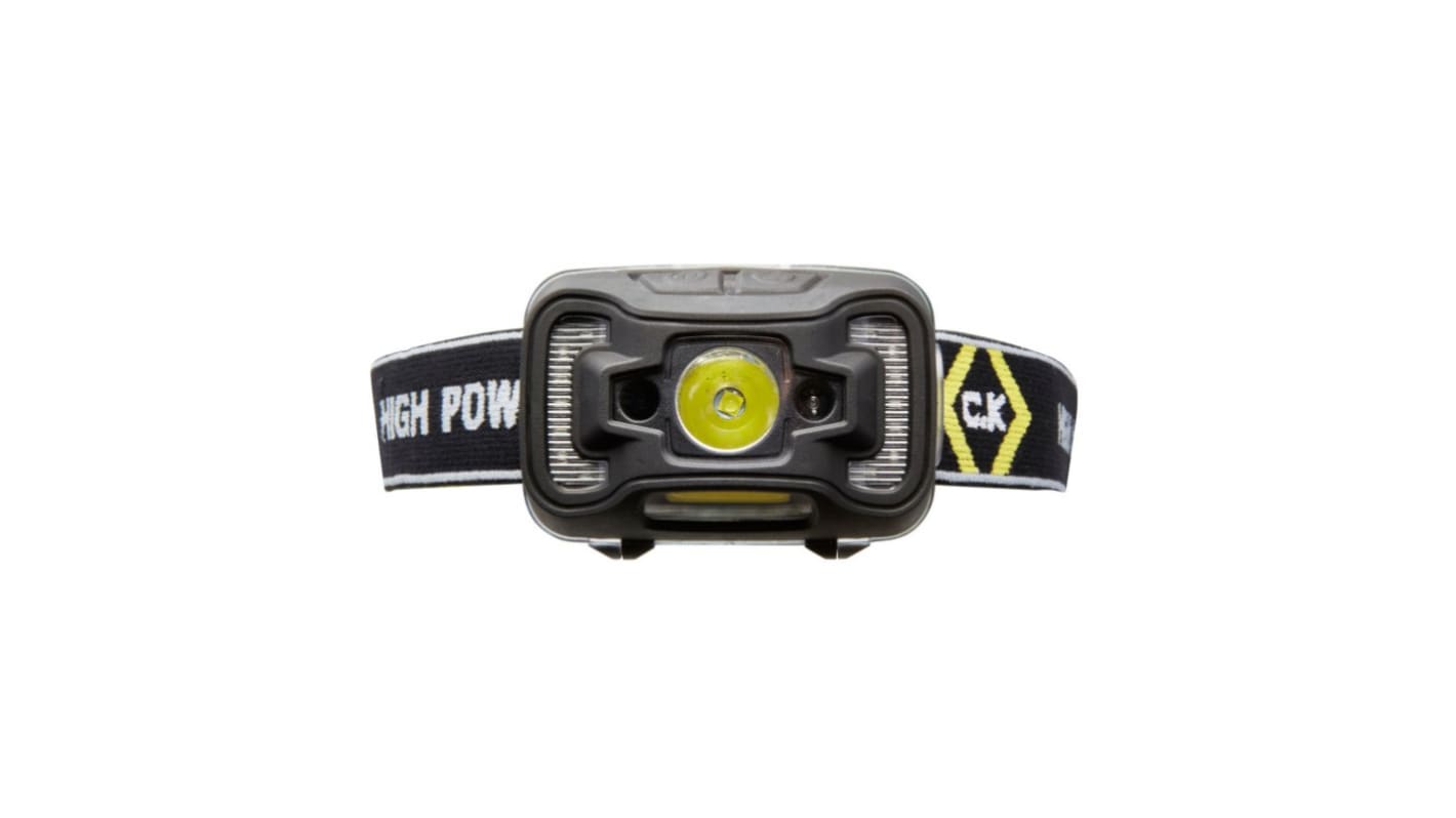 T9613USB | CK High Power Cree LED Head Torch 270, 90 m Range | RS