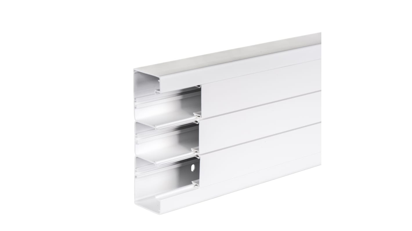 ISM10500P | Schneider Electric OptiLine 45 White Cable Trunking - Fixed ...