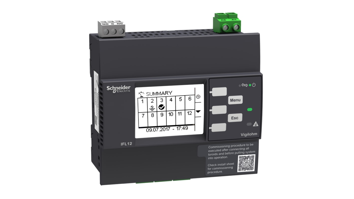 IMDIFL12C | Schneider Electric Insulation Monitoring Relay, SPDT, 100 → ...
