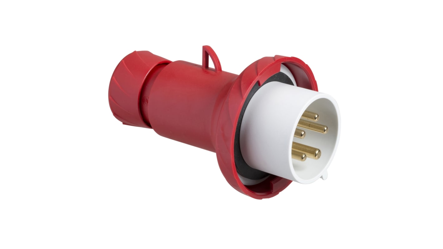 PKE16M735 | Schneider Electric Grey 1 Gang Plug Socket, 3 Poles, 16A ...