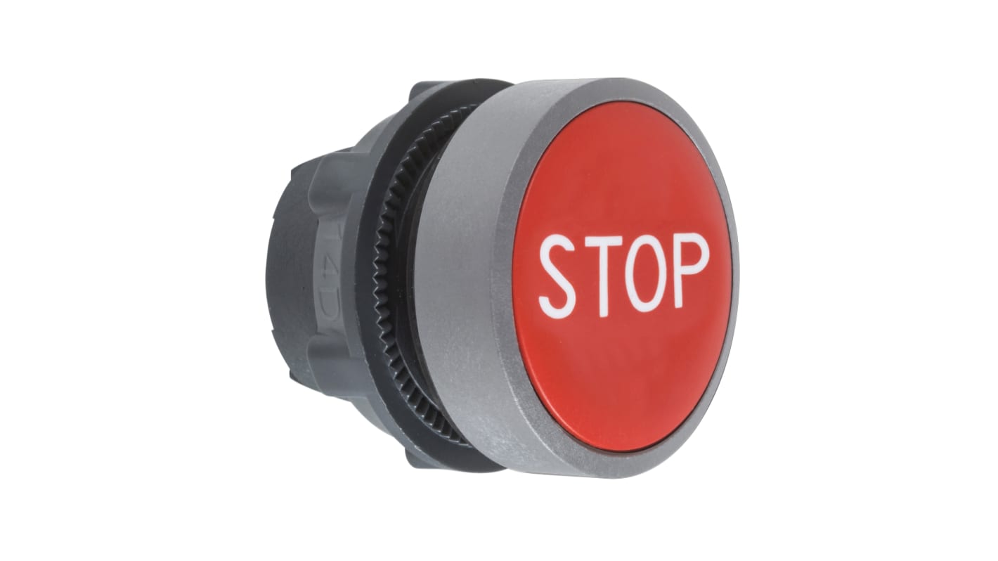 ZB5AA434C0 | Schneider Electric Harmony XB5 Series Red Spring Return ...