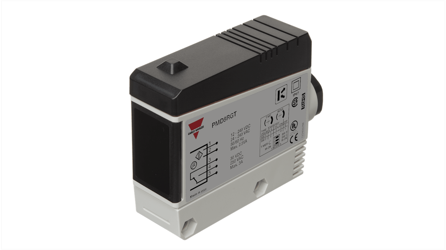 PMD8RGT | Carlo Gavazzi Diffuse Reflective Photoelectric Sensor ...