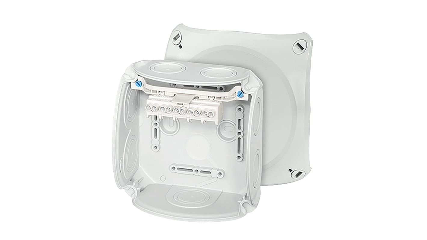 DK 0604 G | HENSEL DK Series Grey Polypropylene Terminal Box, IP66, 5 ...