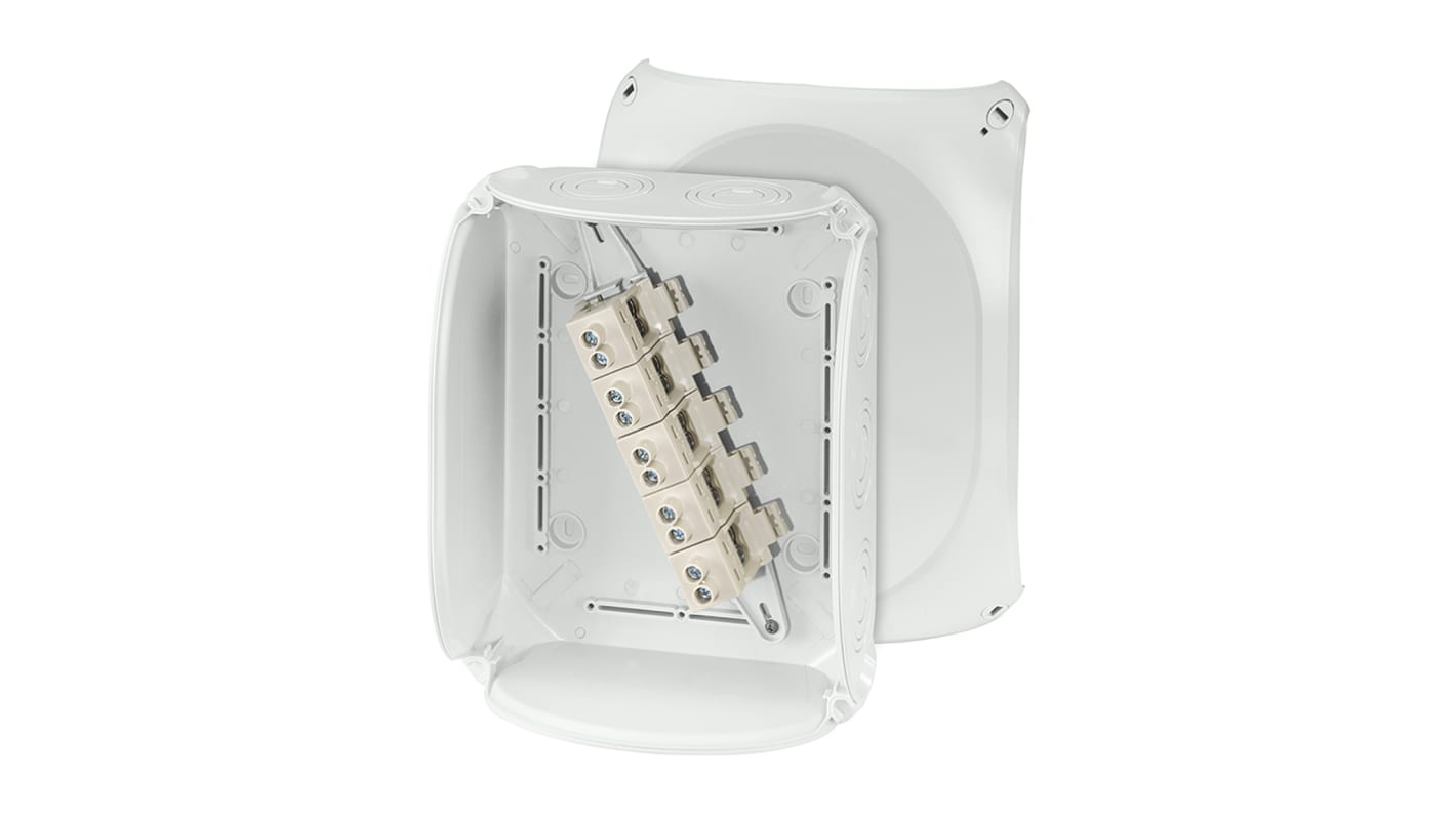 KF 2525 G | HENSEL KF Series Grey Polycarbonate Terminal Box, IP66 ...