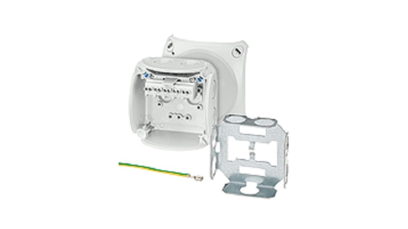 KF 0202 U | HENSEL KF Series Grey Polycarbonate Terminal Box, IP66 ...