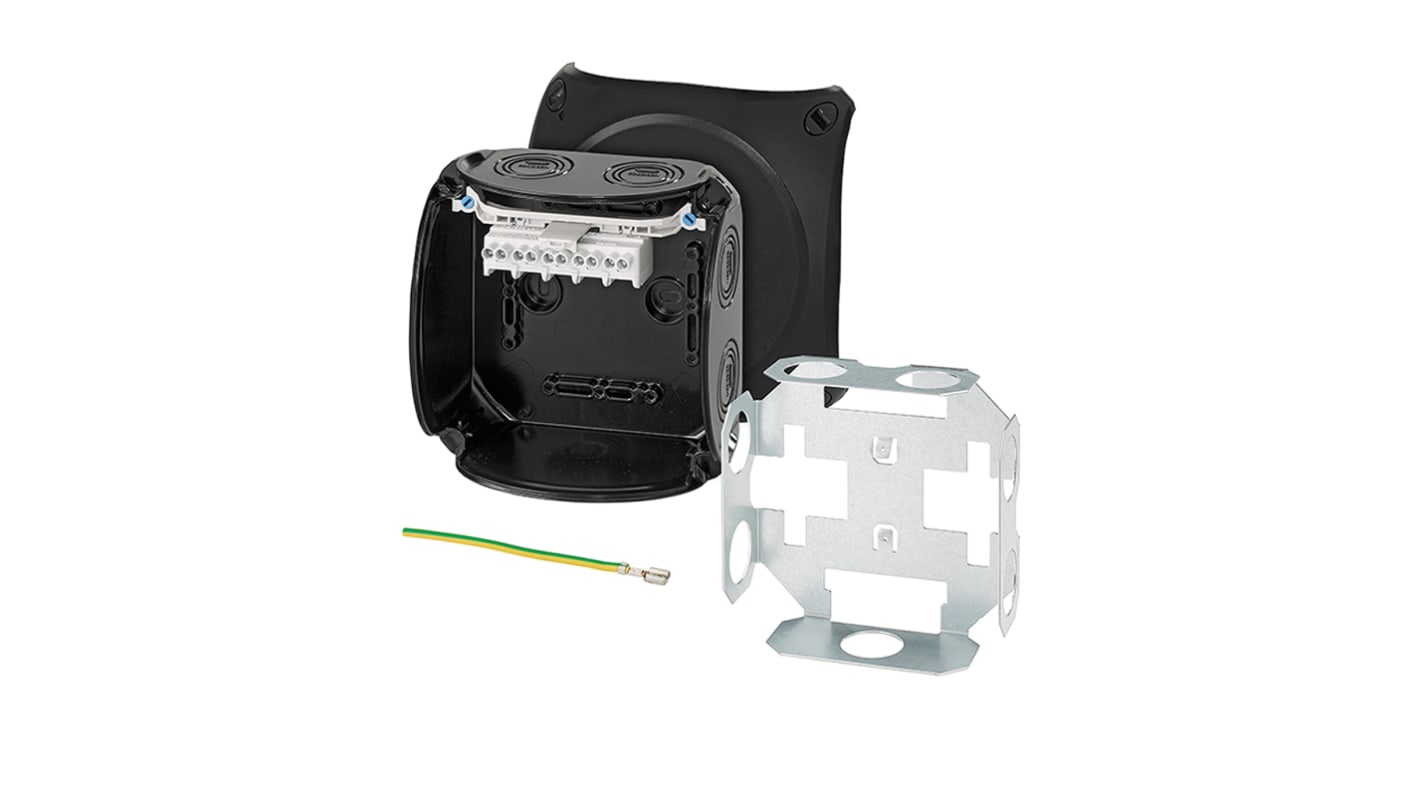 KF 0604 V | HENSEL KF Series Black Polycarbonate Terminal Box, IP66 ...