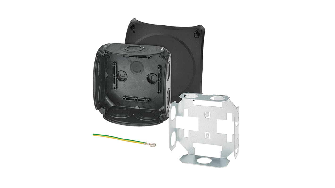 DK 0600 V | HENSEL DK Series Black Polypropylene Terminal Box, IP66, 0 ...