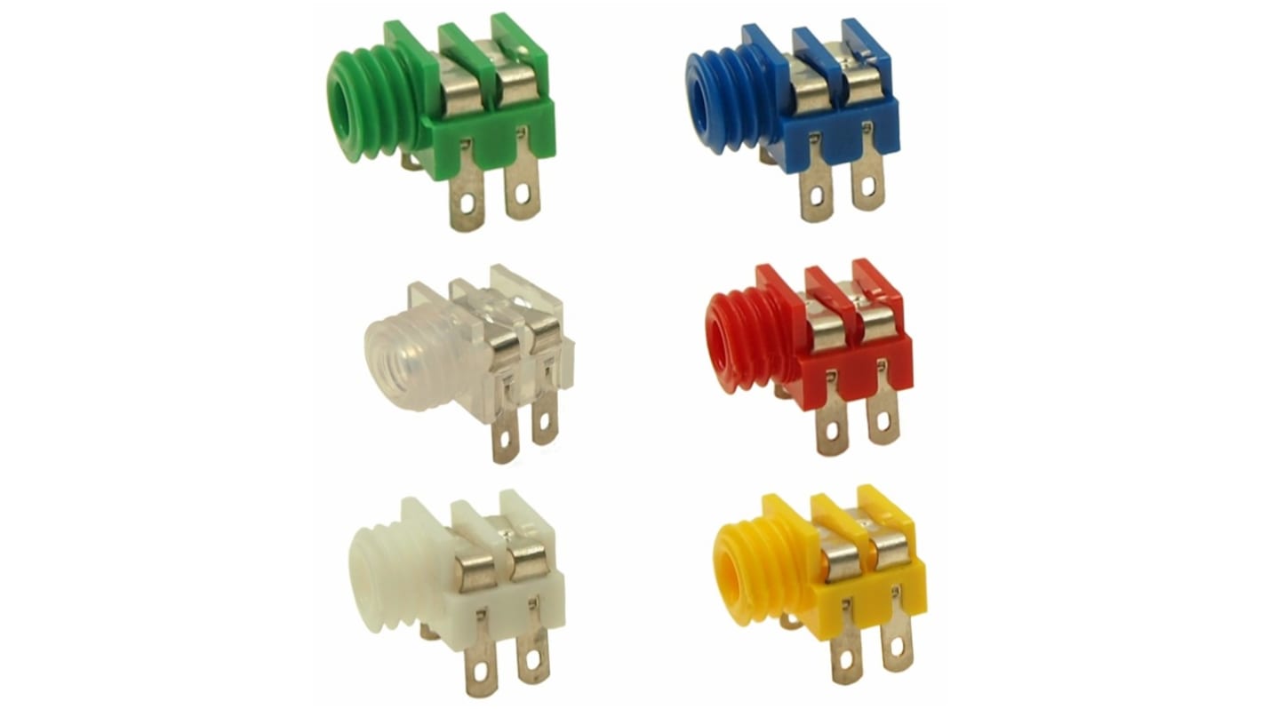 RS PRO Jack Plug 3.5 mm Panel Mount Mono Type Jack Socket Socket | RS