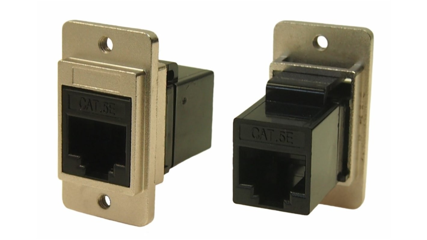 RS PRO Female RJ45 Connector, Panel Mount, Cat5e | RS