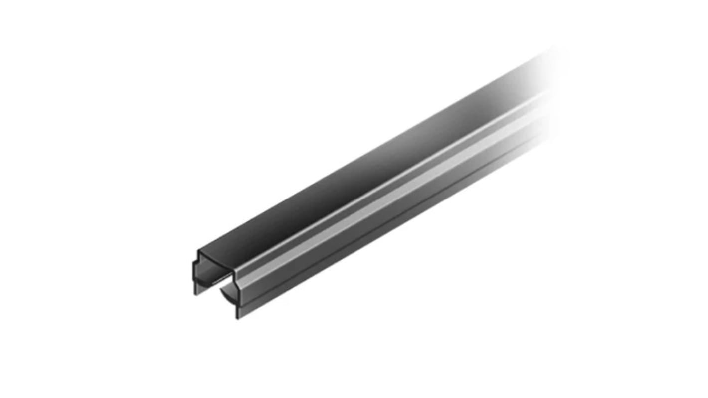 RS PRO Black Polypropylene, Thermoplastic Elastomer (TPE) Cover Strip ...