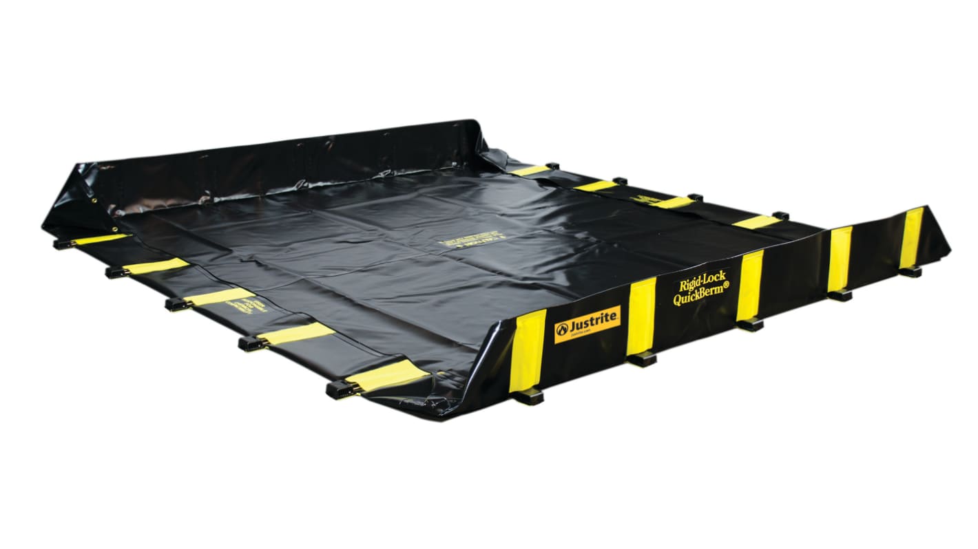 JEN28512BL | Justrite PVC Spill Containment for Chemical, 662L Capacity ...