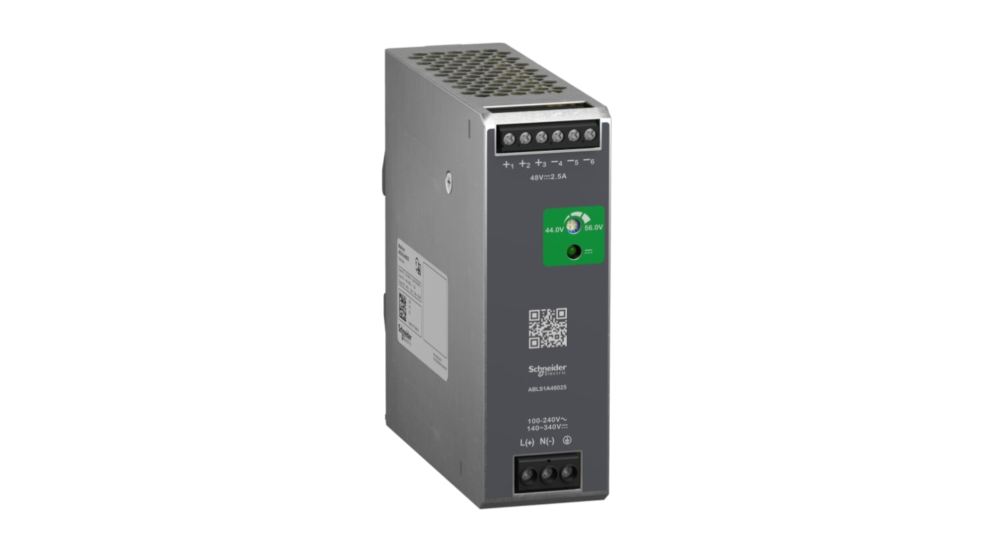 ABLS1A48025 | Schneider Electric Modicon Switched Mode DIN Rail Power ...
