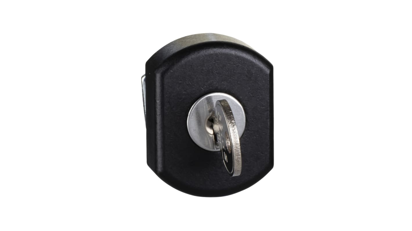 NSYAEDLEDF9S3D | Schneider Electric Black Plastic, Steel Lock, Key Unlock | RS