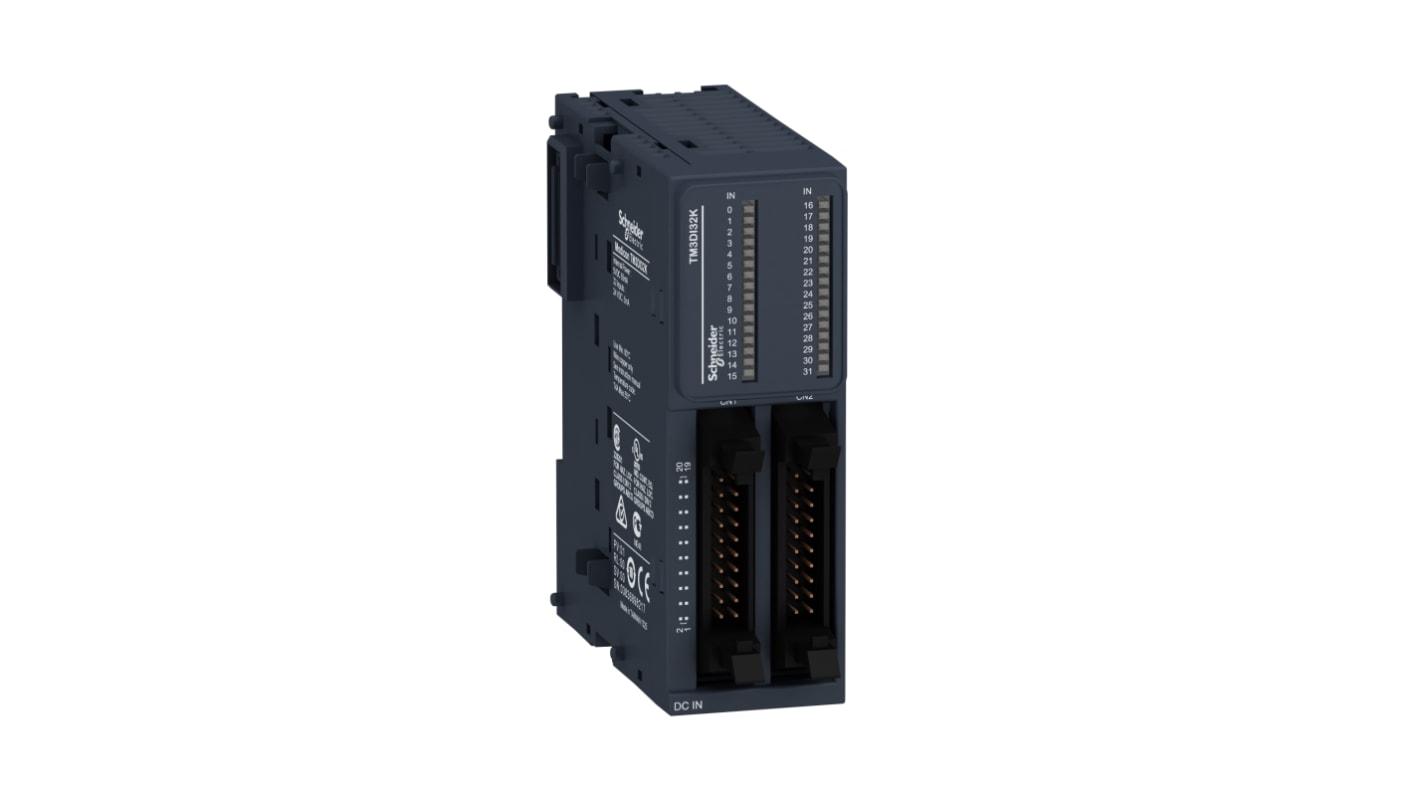 TM3DI32K | Schneider Electric TM3 Series Discrete Input Module for Use ...