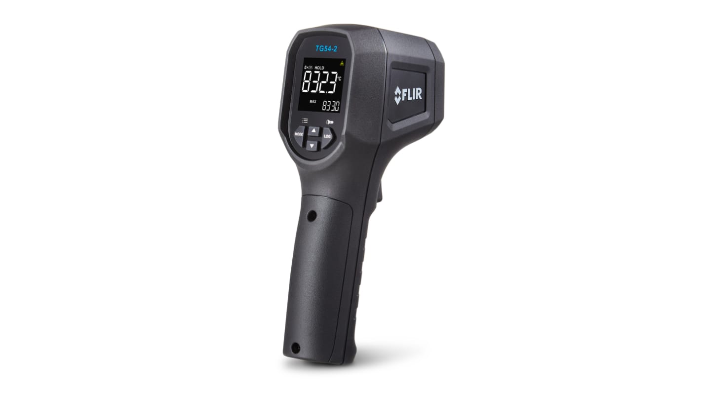 FLIR TG54-2 Infrared Thermometer, -30°C Min, ±1.0 Accuracy, °C and °F ...