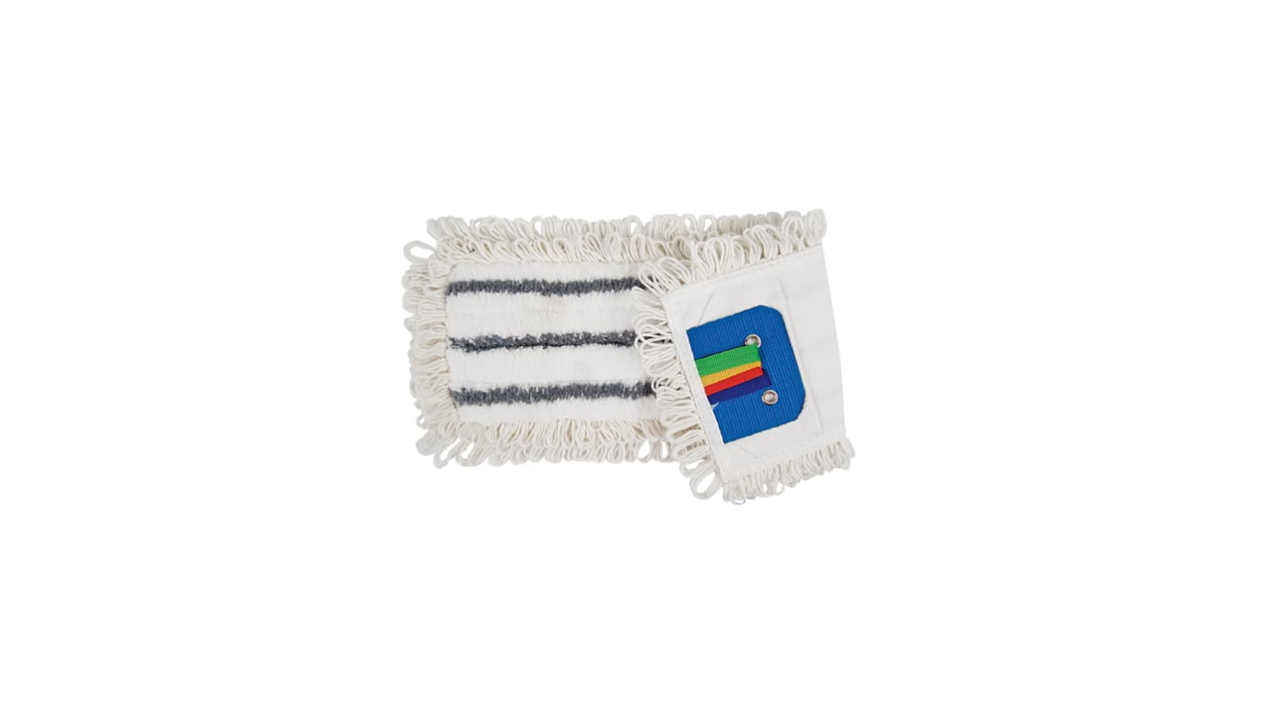 100666 | Robert Scott 41x10cm White Microfibre Mop Head | RS