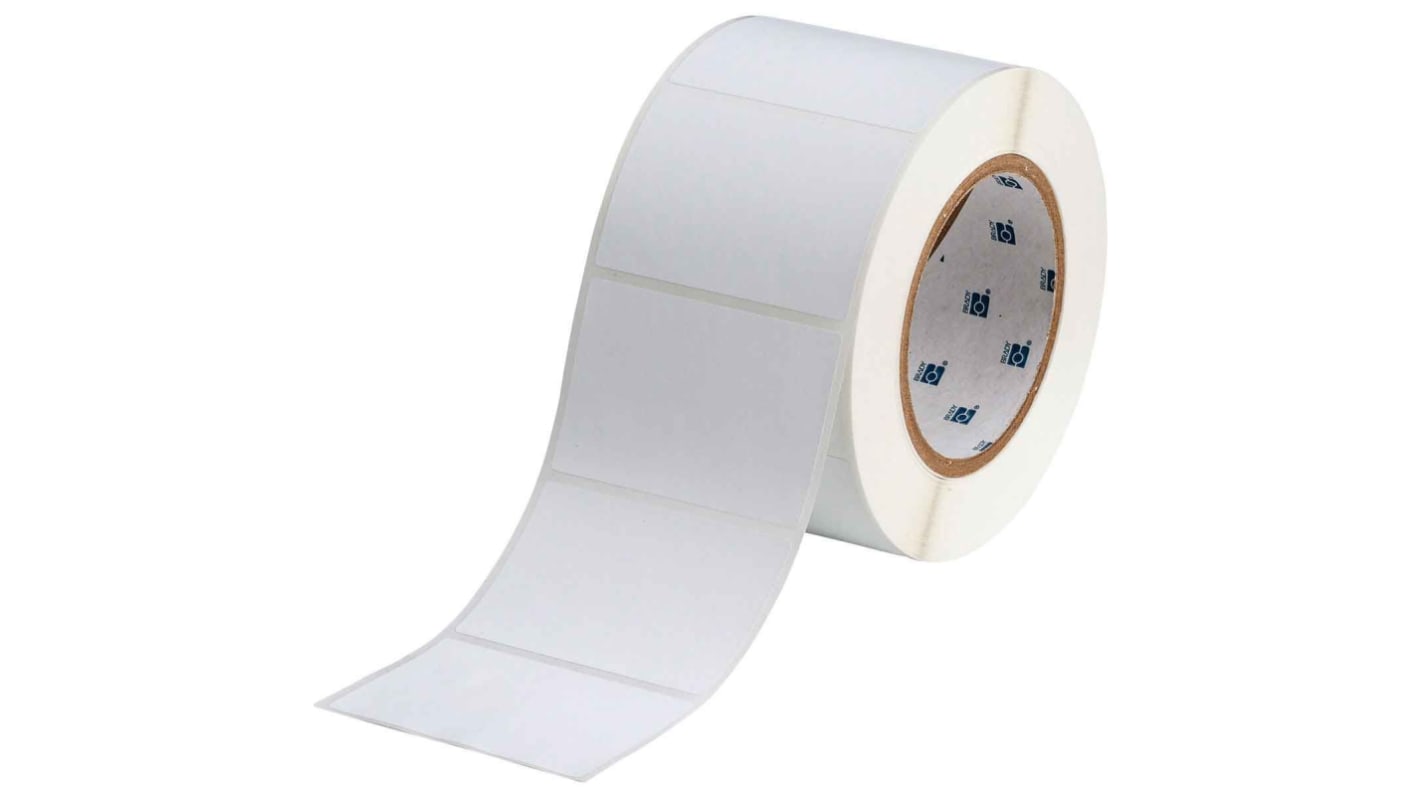 020787 | Brady R4300, R7950 Light Grey Label Roll, 76.2mm Width, 50.8mm ...