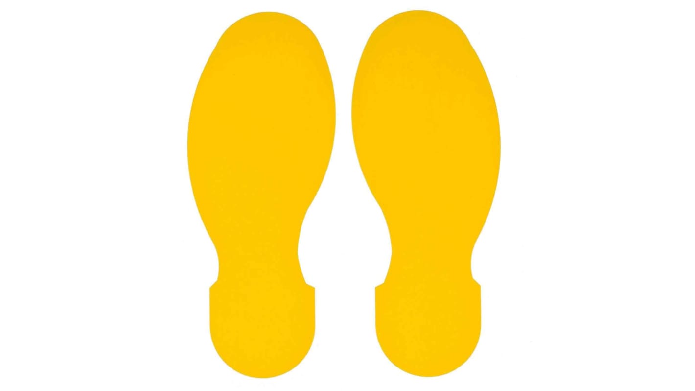 104409 | Brady Polyester Social Distancing Floor Mat Ground Marking ...