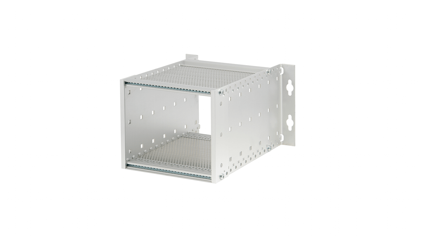 24563-107 | nVent SCHROFF EUROPACPRO Series 3U Aluminium Subrack, 28HP ...