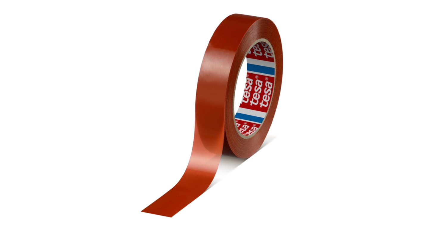 04287-00339-10 | Tesa 4287 tesa 4287 Orange Strapping Tape, 66m x 25mm | RS