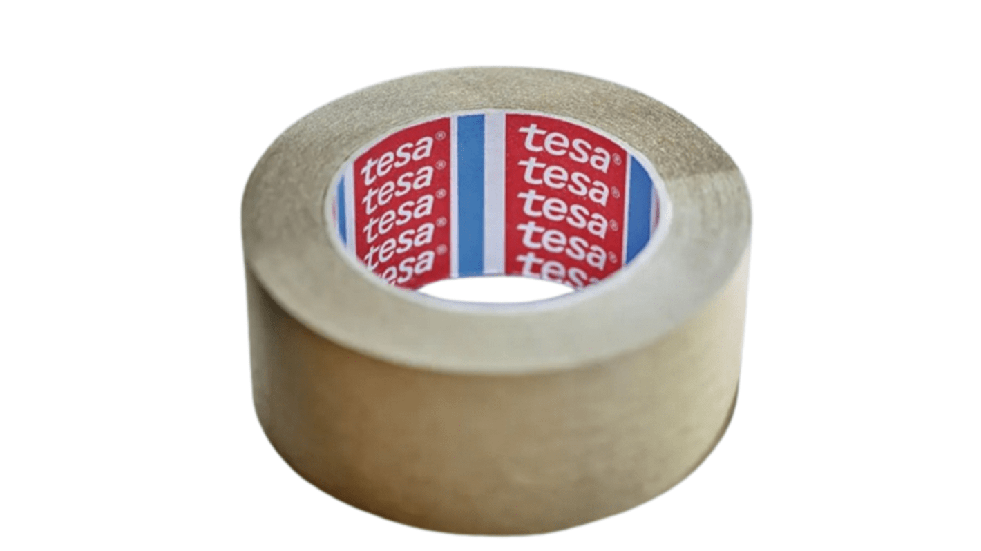 60408-00001-00 | Tesa 60408 tesa 60408 Brown Packing Tape, 50m x 75mm | RS