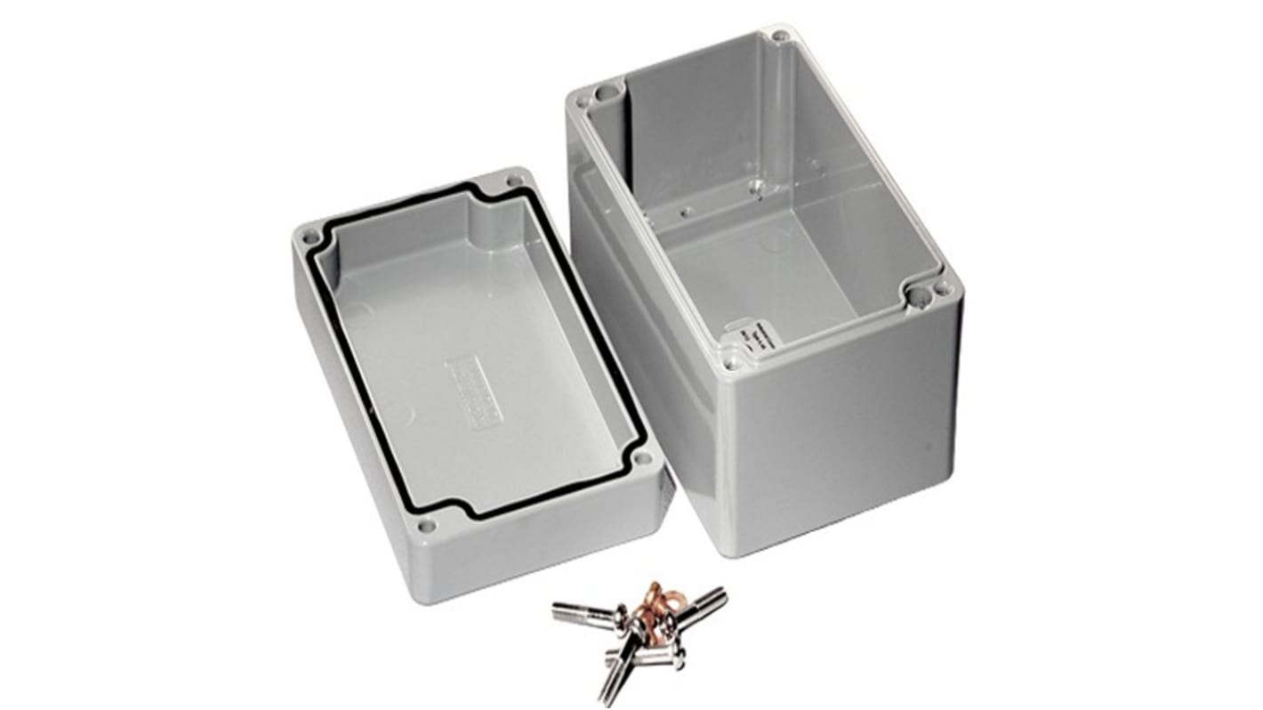 1590Z120GY | Hammond 1590Z Series Grey Die Cast Aluminium Alloy ...