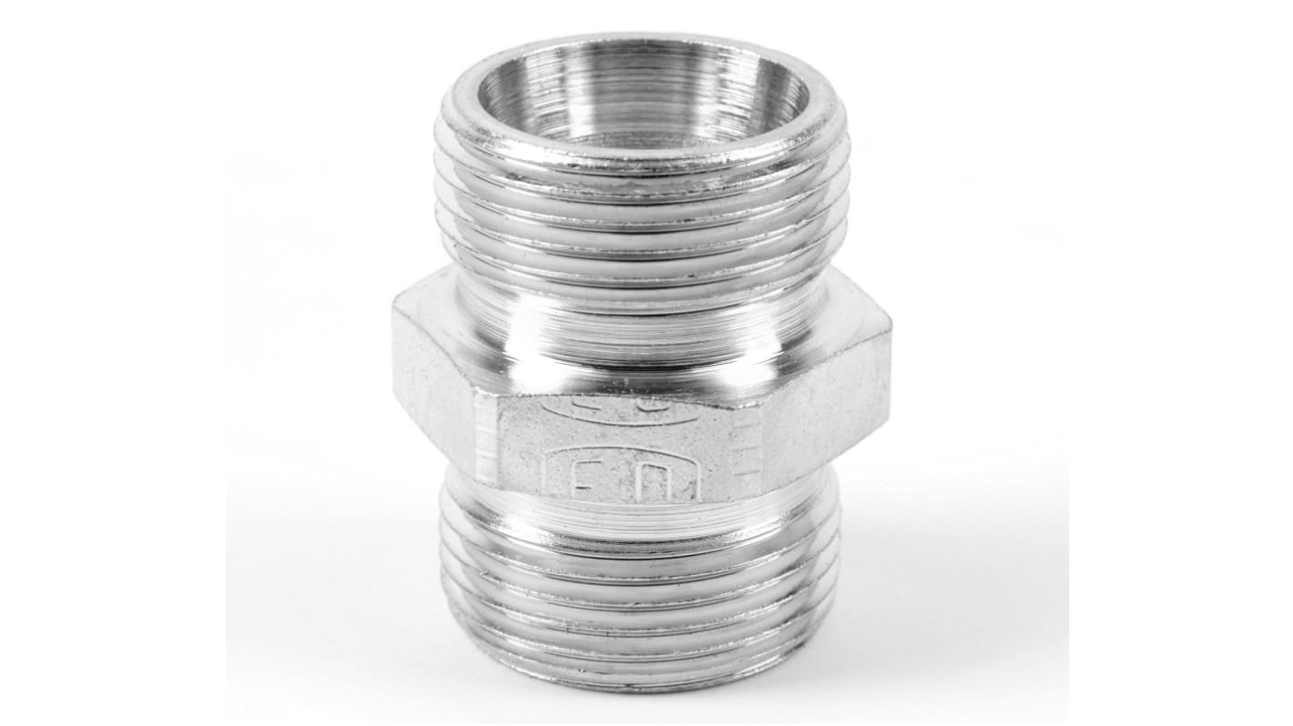 Parker Hydraulic Straight Threaded Union 24° Cone Male to 24° Cone Male ...