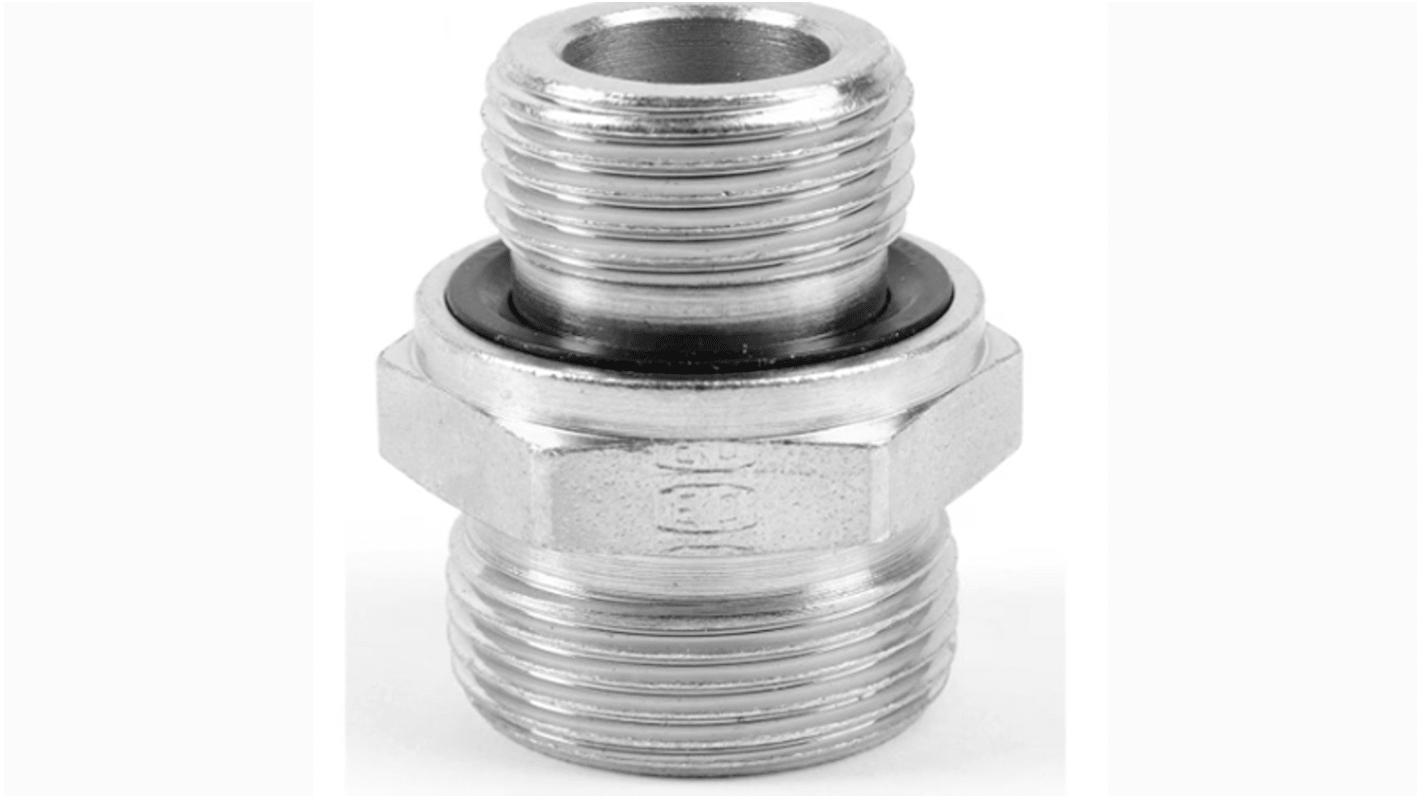 Parker Hydraulic Male Stud M30 Male to G 1, GE30SR1EDOMDCF | RS