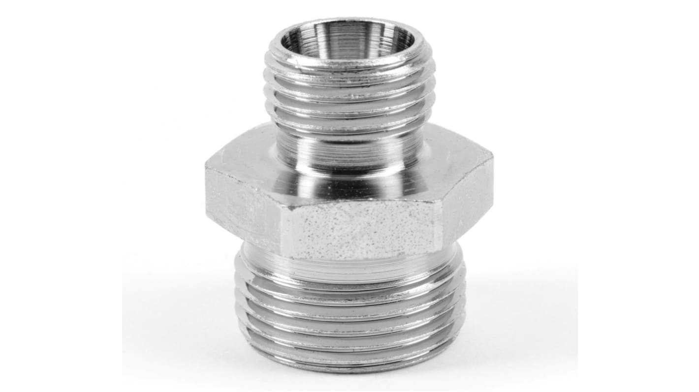 Parker Hydraulic Straight Threaded Reducer Tube 12 to 8 mm, GR12/08LCFX ...