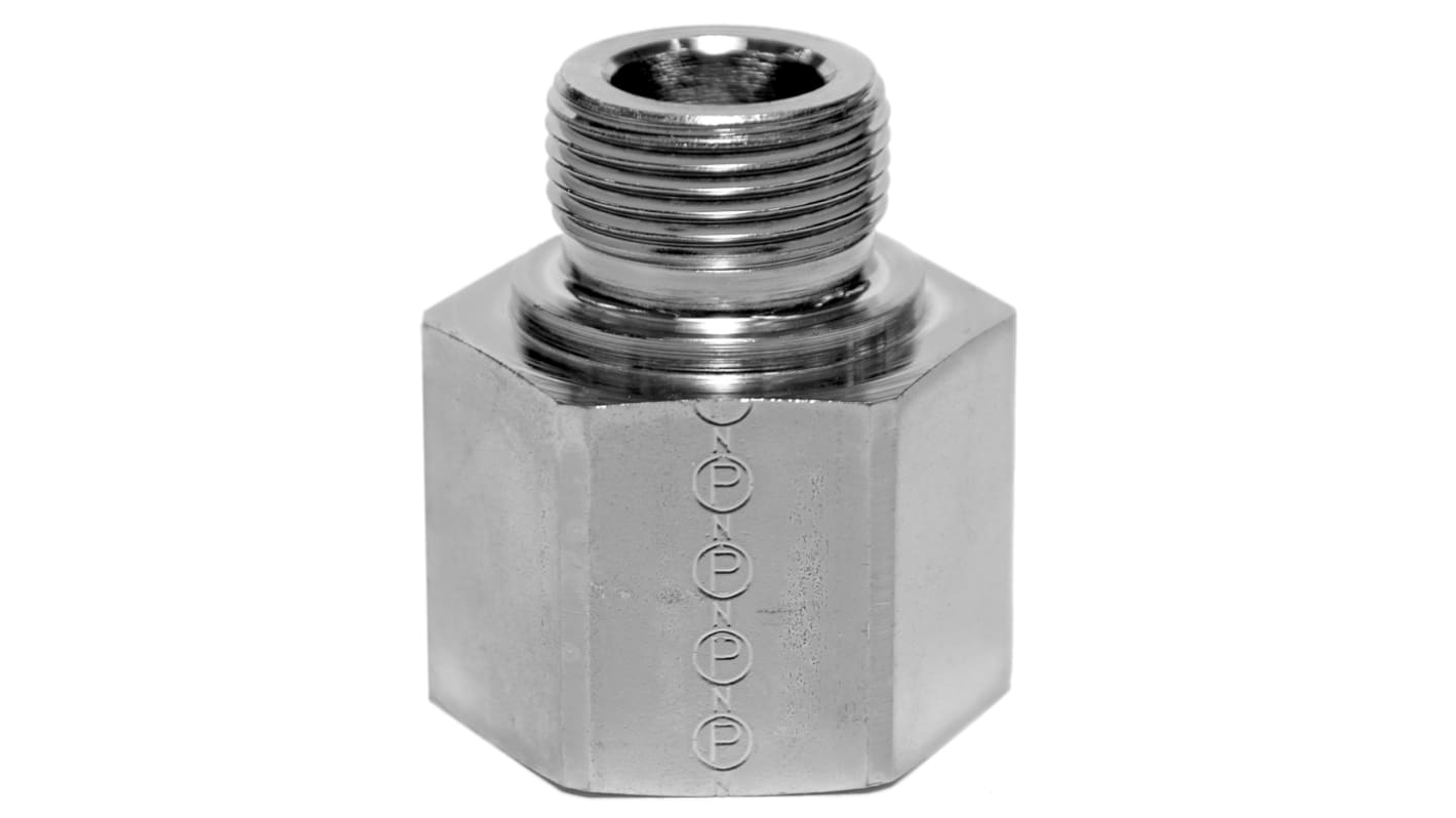 Parker Hydraulic Straight Threaded Reducer G 1/8 to G 1/4, RI1/8X1/4CFX ...