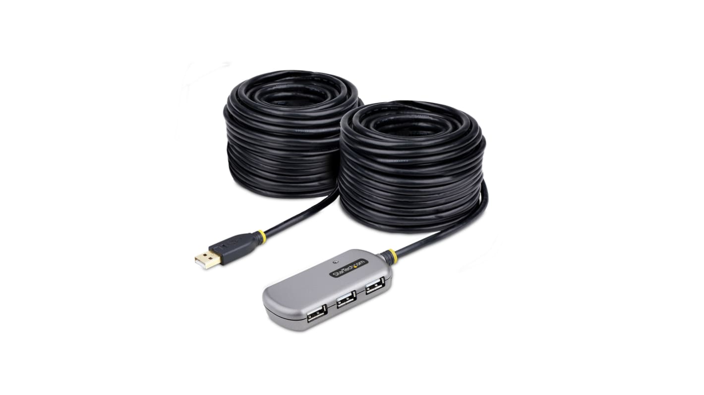 U02442-USB-EXTENDER | StarTech.com 4 Port USB 2.0 USB Extender, up to ...