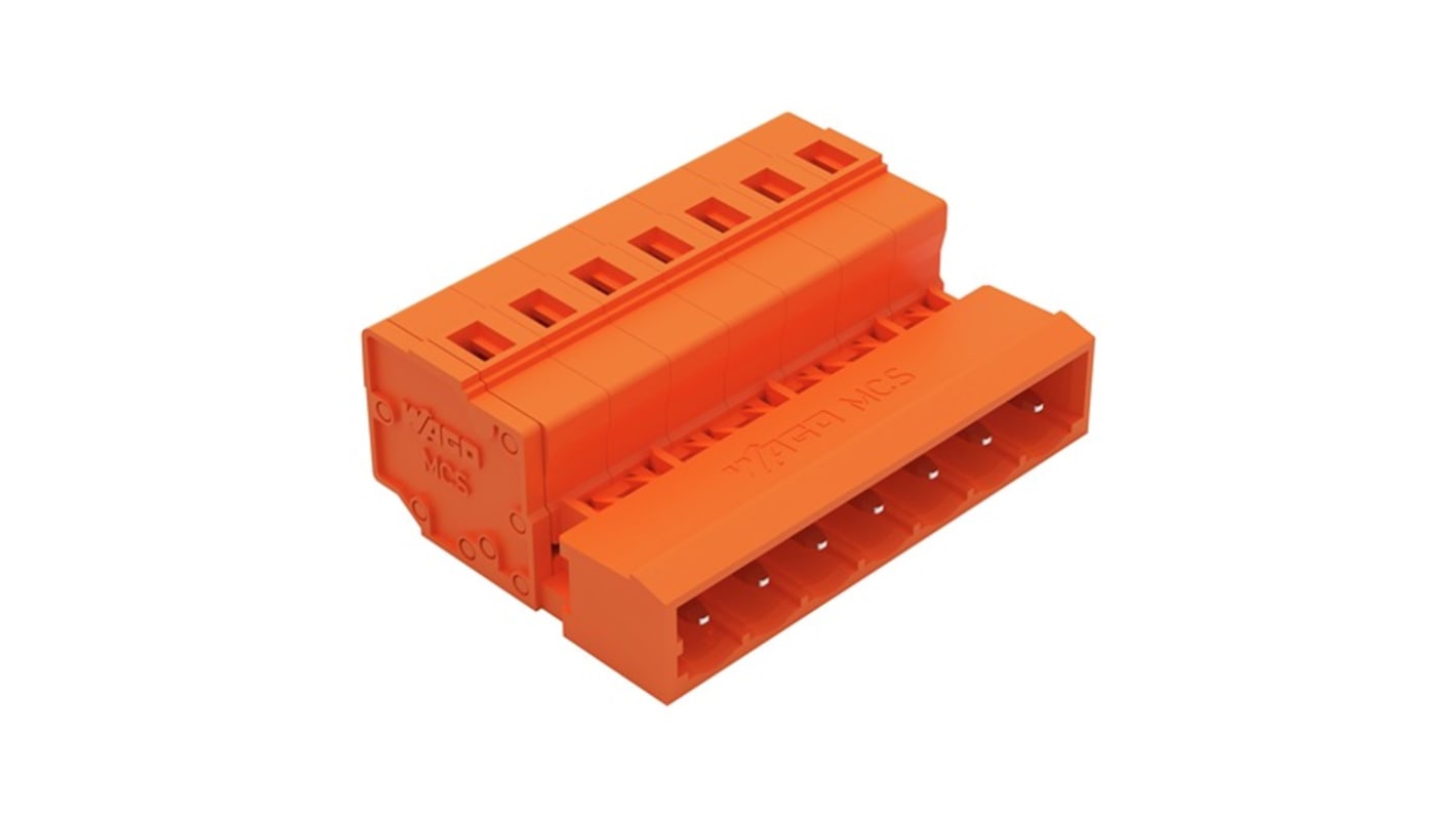231-637 | Wago 231 Series Pluggable Connector, 7-Pole, Male, 7-Way ...