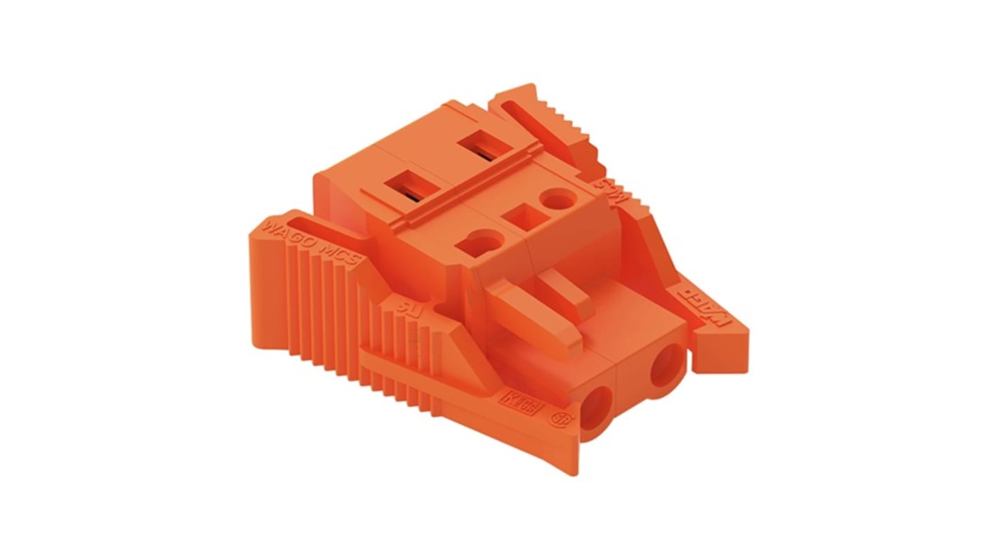 231-702/037-000 | Wago 231-702 Series Pluggable Connector, 2-Pole ...