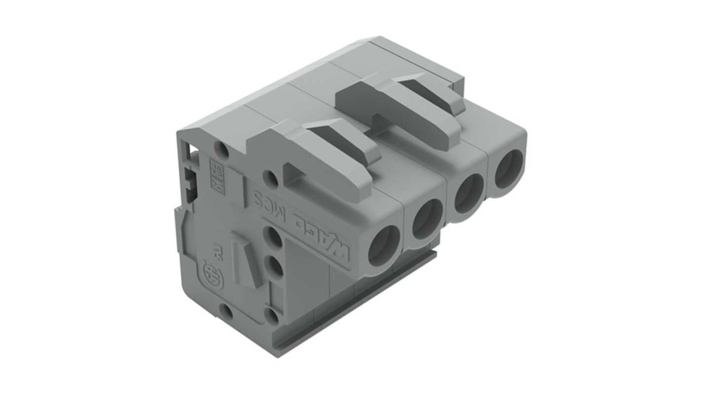 232-104/026-000 | Wago 232 Series Pluggable Connector, 4-Pole, Female ...