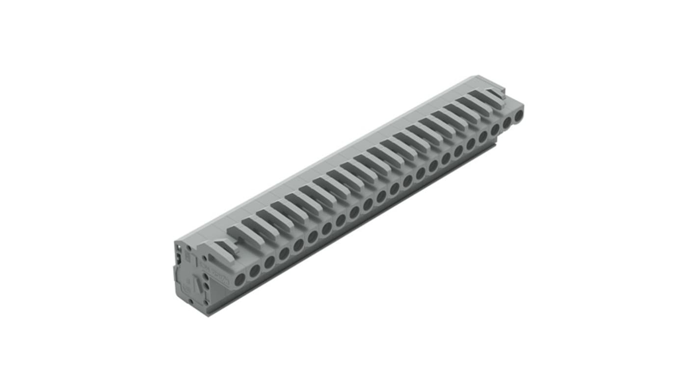 232-122/026-000 | Wago 232 Series Pluggable Connector, 22-Pole, Female ...