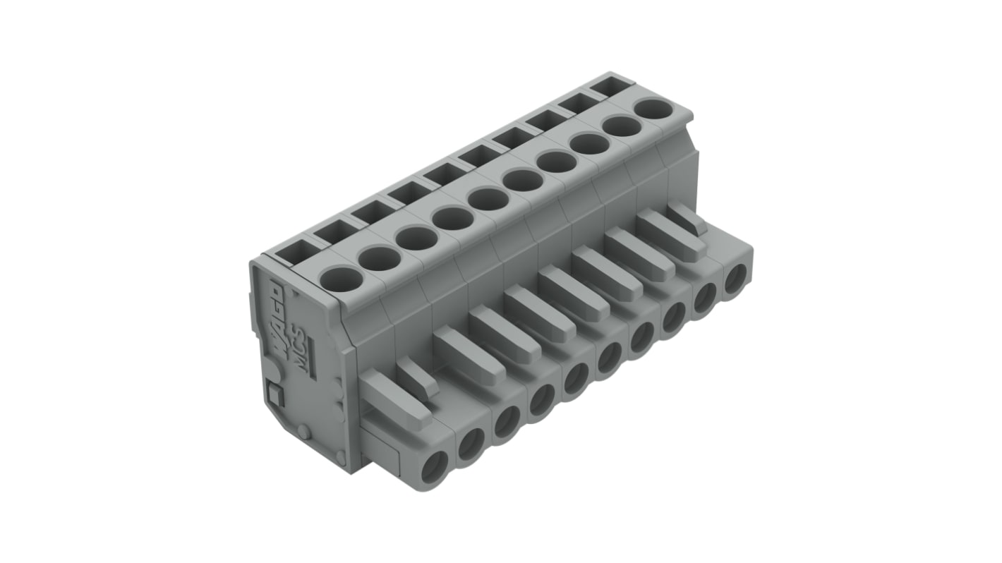 232-210/026-000 | Wago 232 Series Pluggable Connector, 10-Pole, Female ...