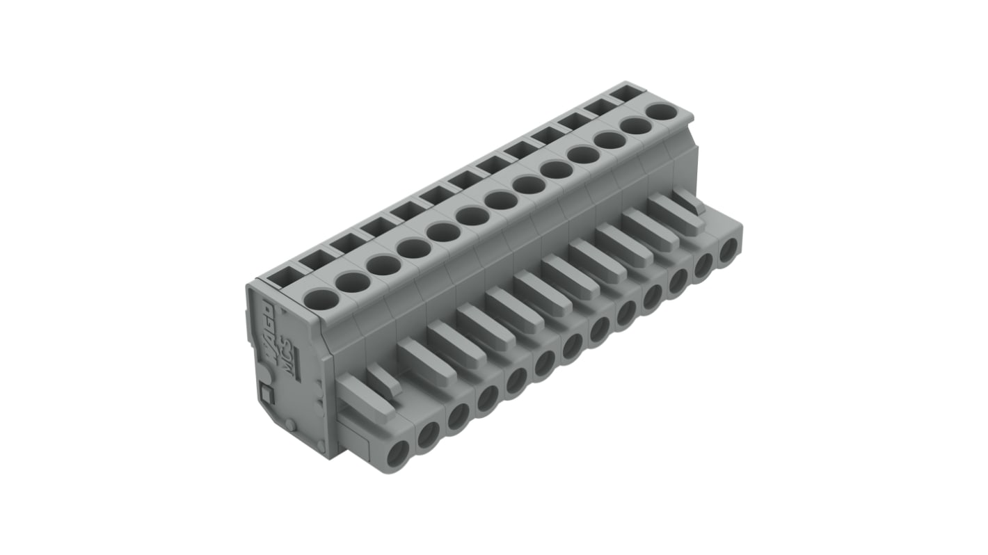 232-213/026-000 | Wago 232 Series Pluggable Connector, 13-Pole, Female ...
