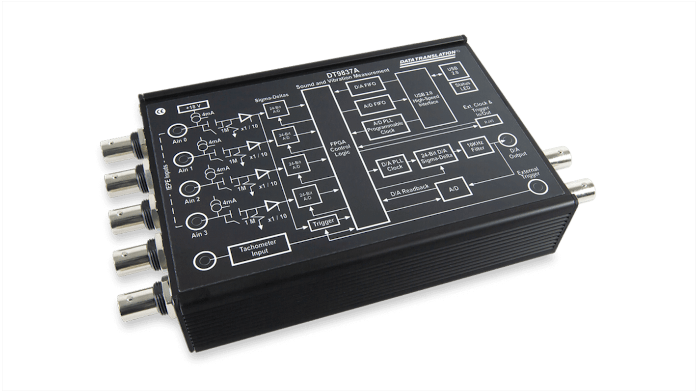 6069-410-041 | Digilent DT9837A Data Acquisition, 4 Channel(s), USB, 52 ...