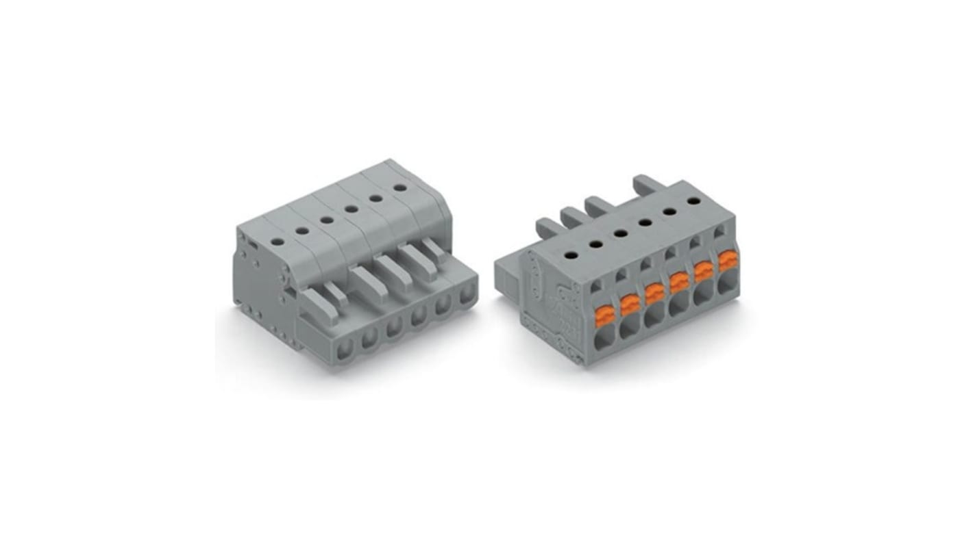 2231-105/102-000 | Wago 2231 Series Connector, 5-Pole, Female, 5-Way ...
